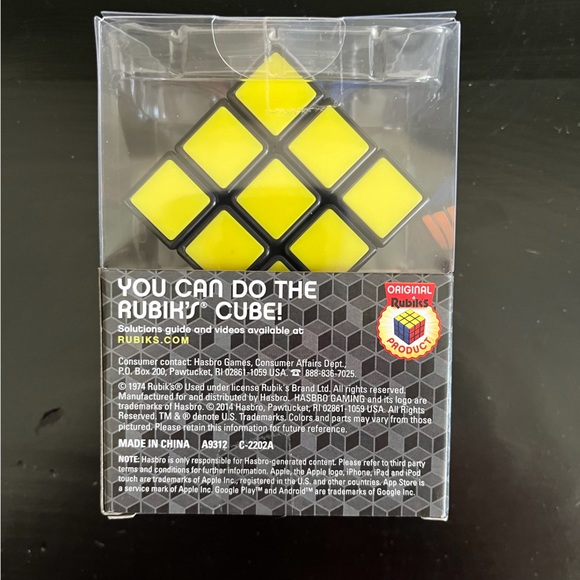 Hasbro | Toys | New In Box Rubiks Cube Hasbro | Poshmark